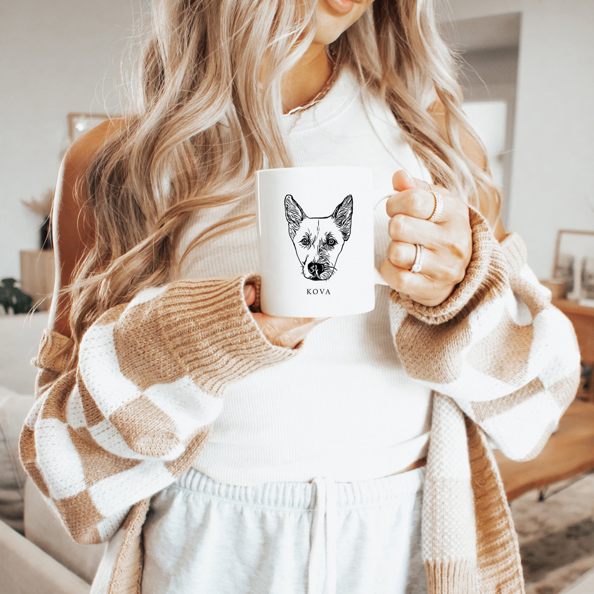 Custom Dog Mug | Custom Pet Mug | Personalized Dog Mug | Wagged Tails